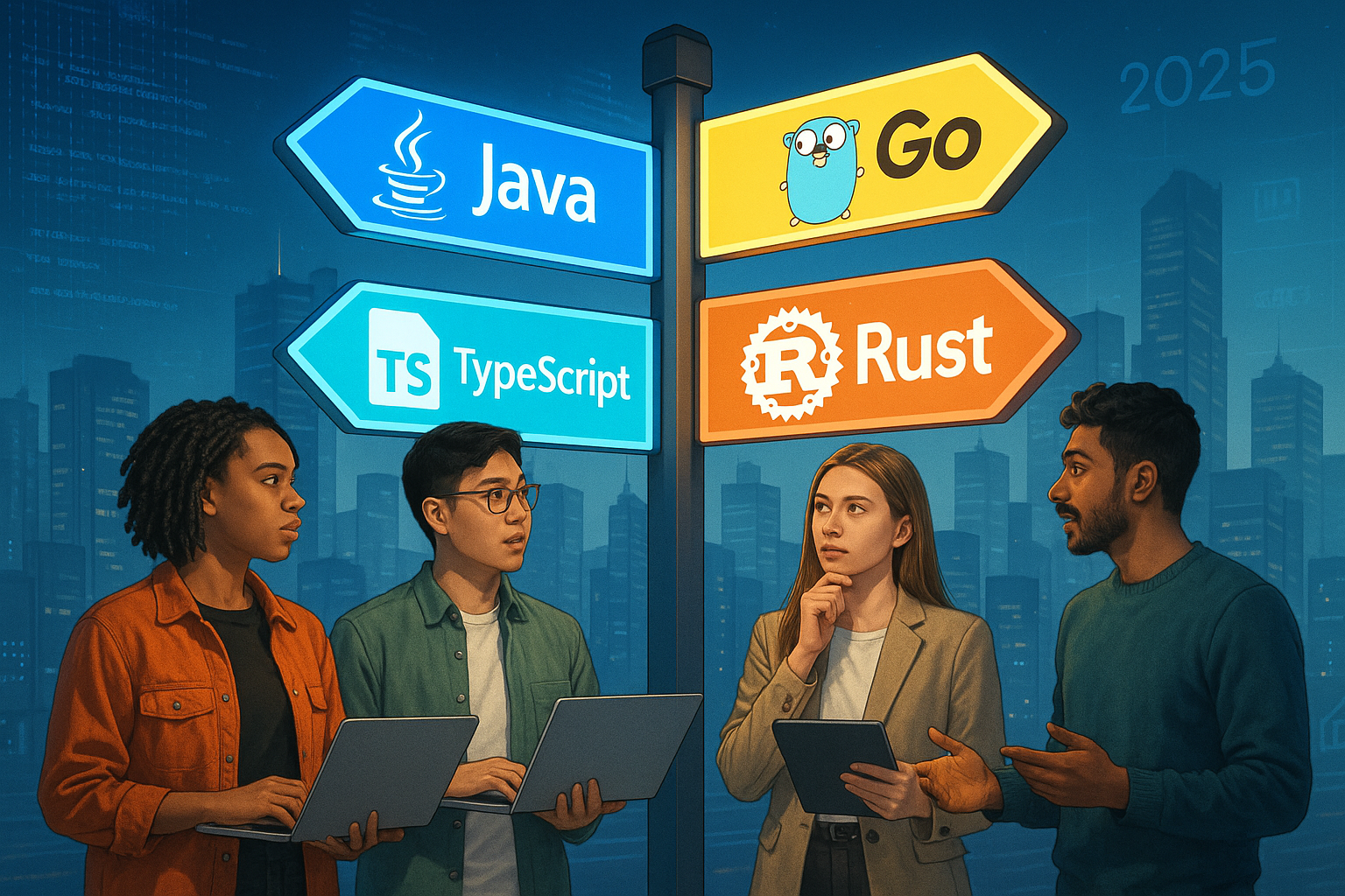 Best Programming Language to Learn in 2025: Java, TypeScript, Go, or Rust for Career Growth ...